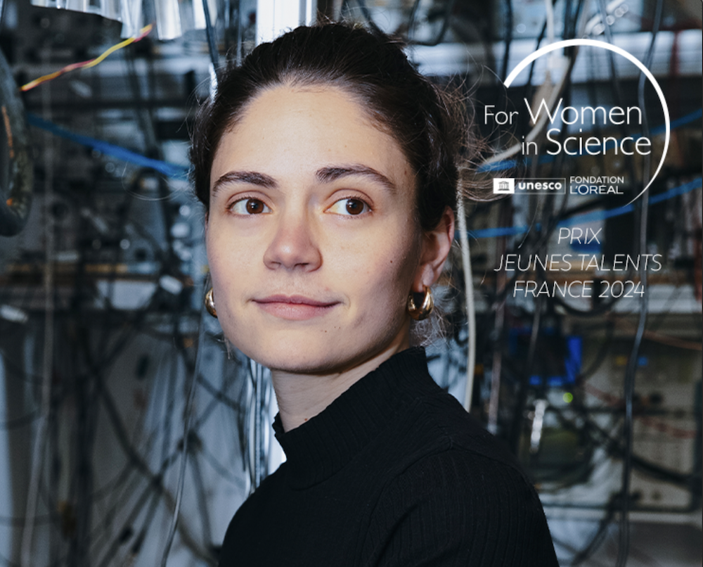 Léa Dubois, lauréate du prix Prix L’Oréal-UNESCO 2024 pour les Femmes ...
