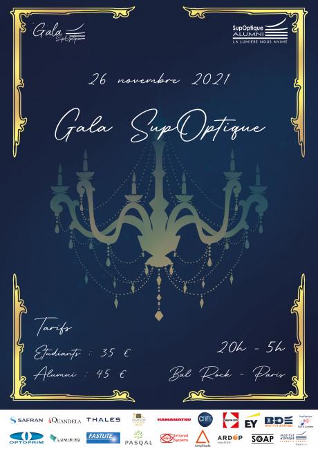 Gala SupOptique 2021 | Institut d'optique